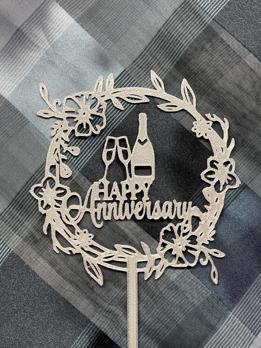 Anniversary Cake Toppers - Etsy