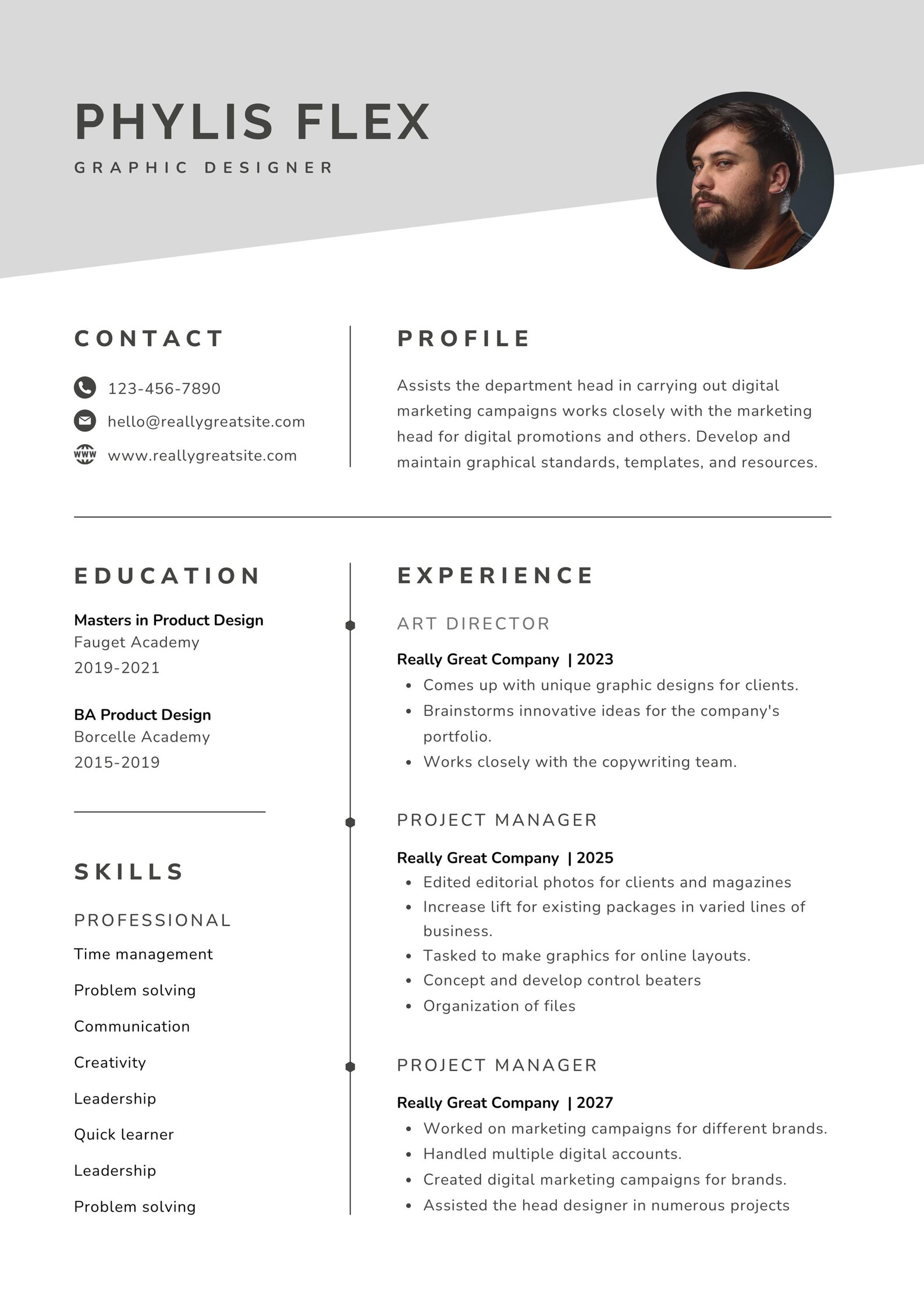 Best Modern Resume Templates Pack . - Etsy