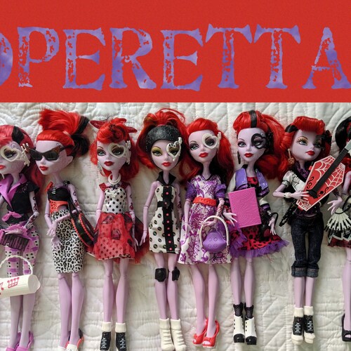 Monster High Doll Operetta Dressed | Etsy