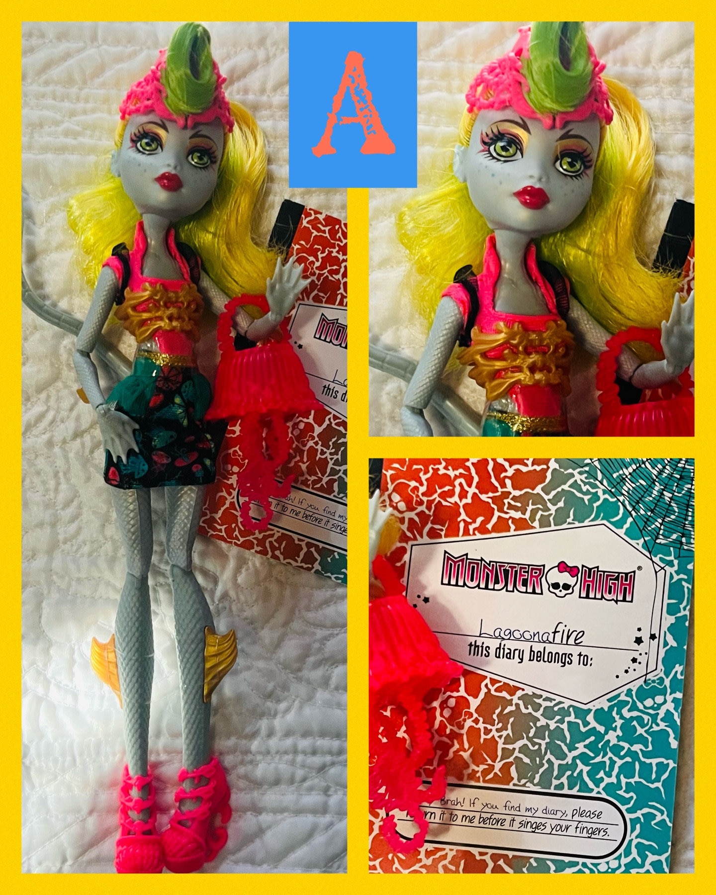 Monster High Freaky Fusion Lagoonafire