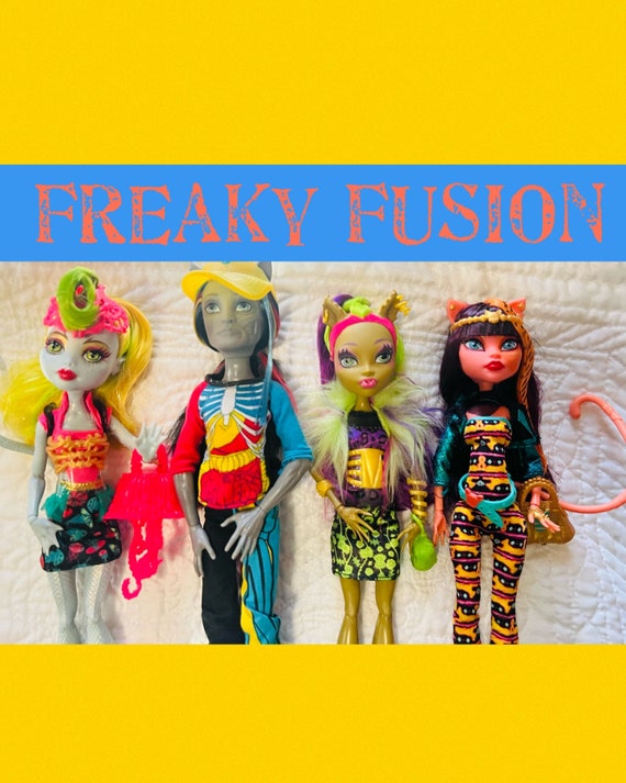 Monster High Freaky Fusion Dolls Names