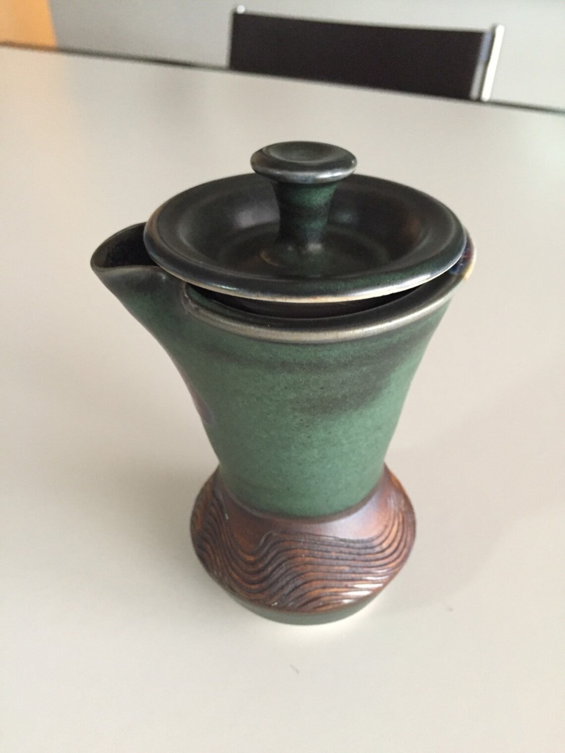 Studio Pottery Jar With Lid/stoneware Jar/ Lidded Container/ | Etsy