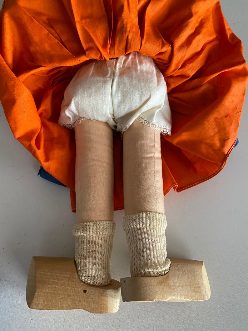 Georgene Novelities Mask Face Cloth Doll, Dutch Rag Doll, 1940s by ...