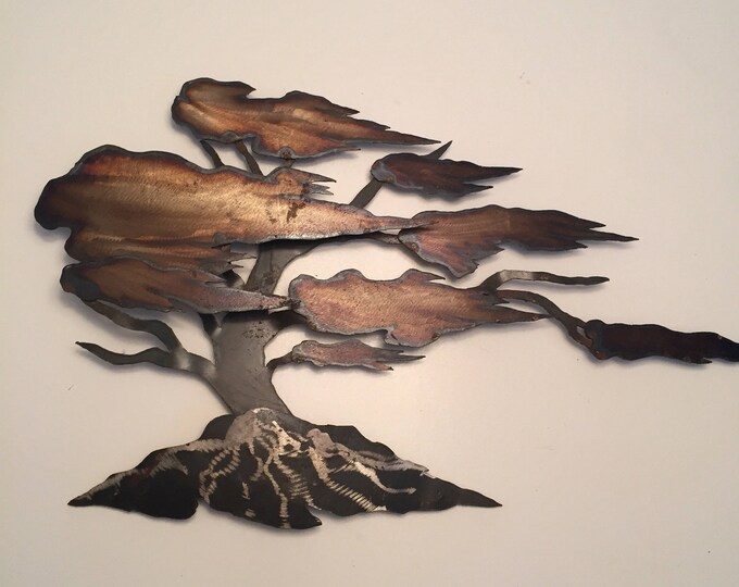 Cypress Tree/metal Sculpture/metal Wall Hanging/ Metal Tree by Ron ...