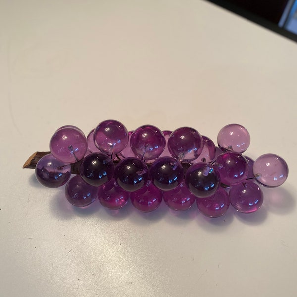 Lucite Grapes - Etsy