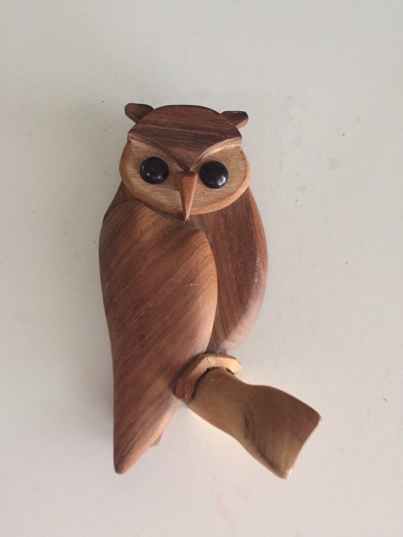 Wooden Owl /Carved Owl/ Wooden Carved Owl Wall | Etsy