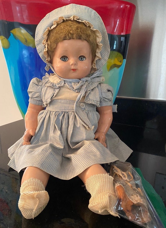 1973 Baby Chrissy Growing Hair Lifesize Doll In Original