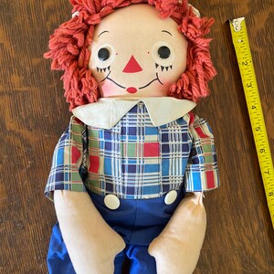 Raggedy Andy Doll, Georgene Novelities, RARE Myrtle Silsby Johnny ...