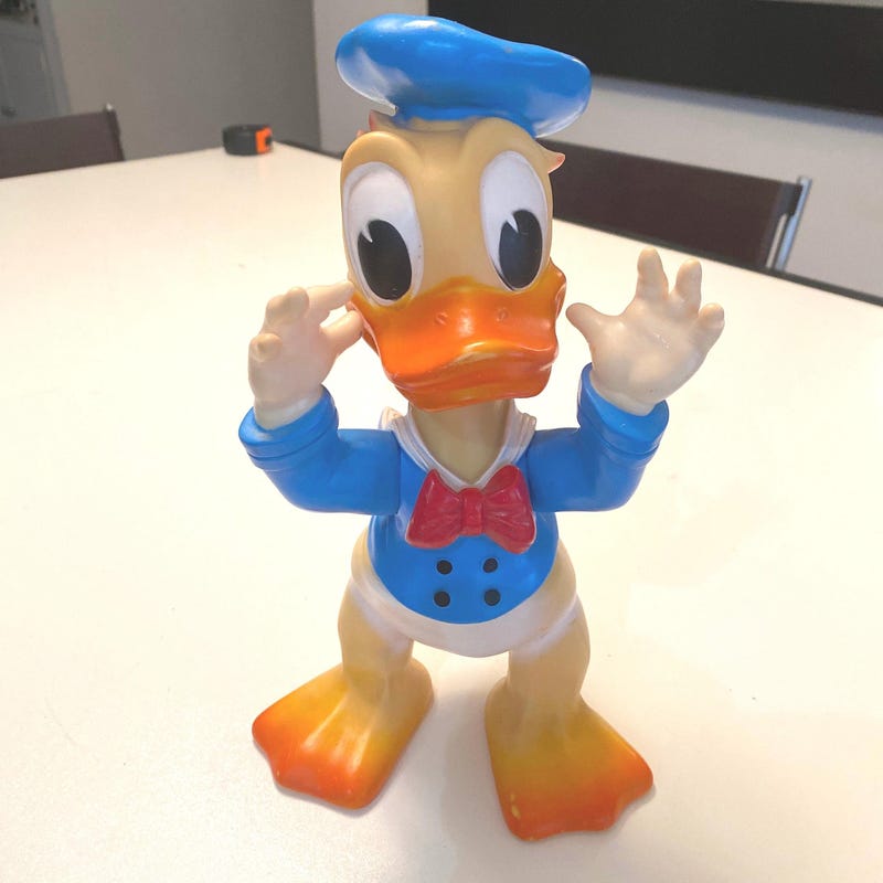 Labubu Donald Duck - Etsy