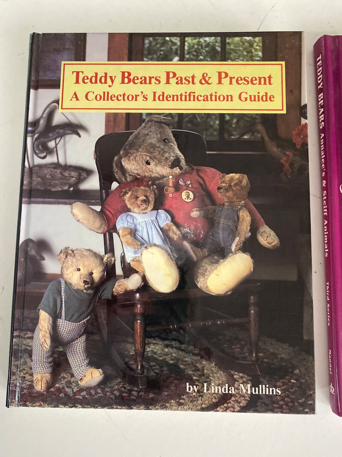 Teddy Bears TWO BOOKS Hardcover Past and Present Teddy Bears Annalees ...