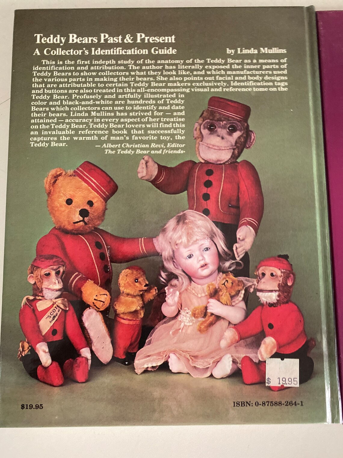 Teddy Bears TWO BOOKS Hardcover Past and Present Teddy Bears Annalees ...