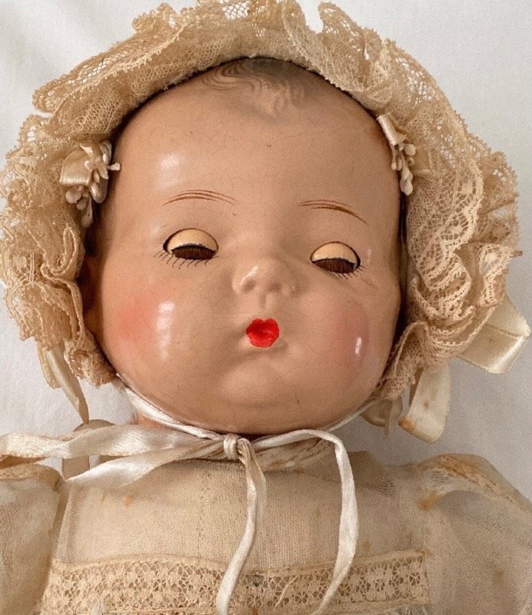 Madam Alexander Composition and Cloth Baby Doll C.1939 /pinky Doll ...