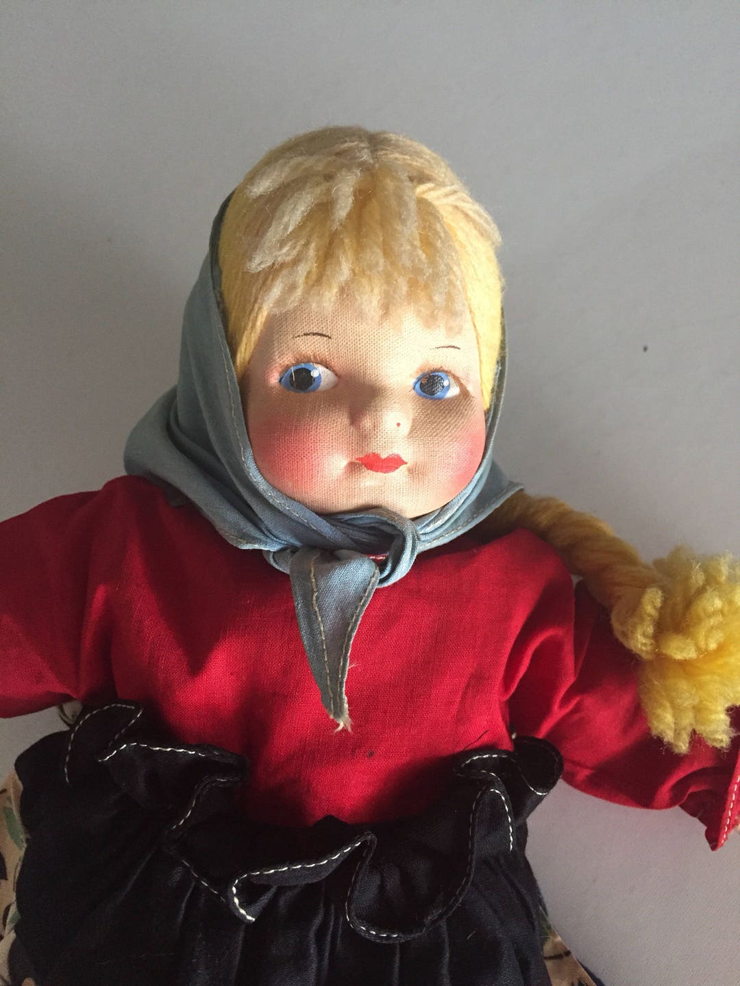 Georgene Dutch Doll/cloth Doll/international Dutch Doll/just Reduced ...