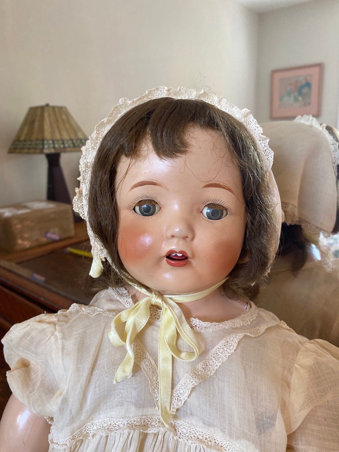 1920s Composition Doll Large EIH Horsman Doll Stamped A.d.c ...