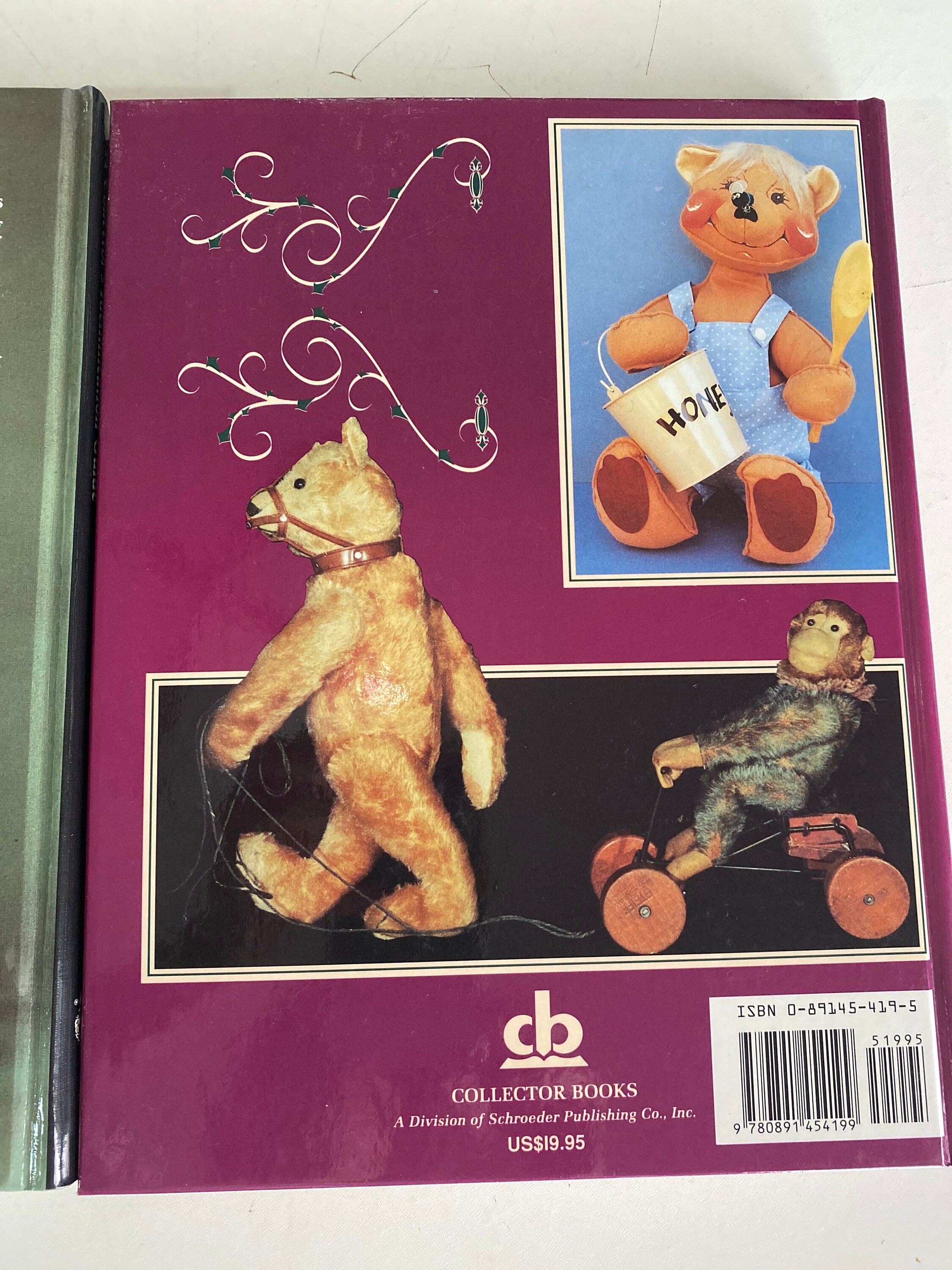 Teddy Bears TWO BOOKS Hardcover Past and Present Teddy Bears Annalees ...