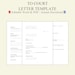 Letter to Court Template Word PDF | Legal Correspondence Sample ...