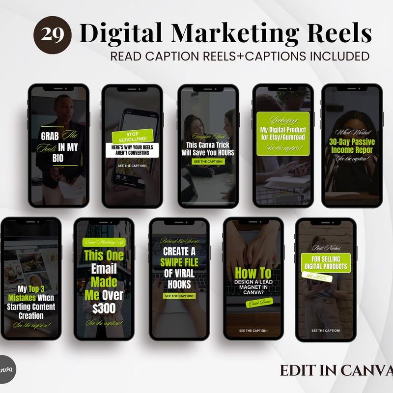 Content Caption Pack - Etsy