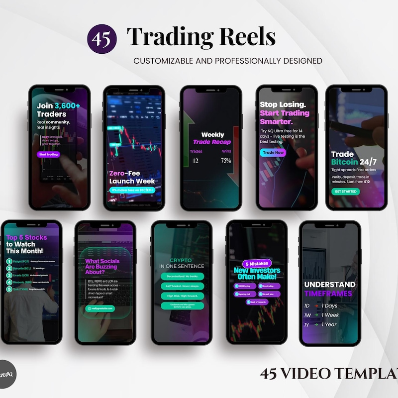 Stock Market Reels - Etsy