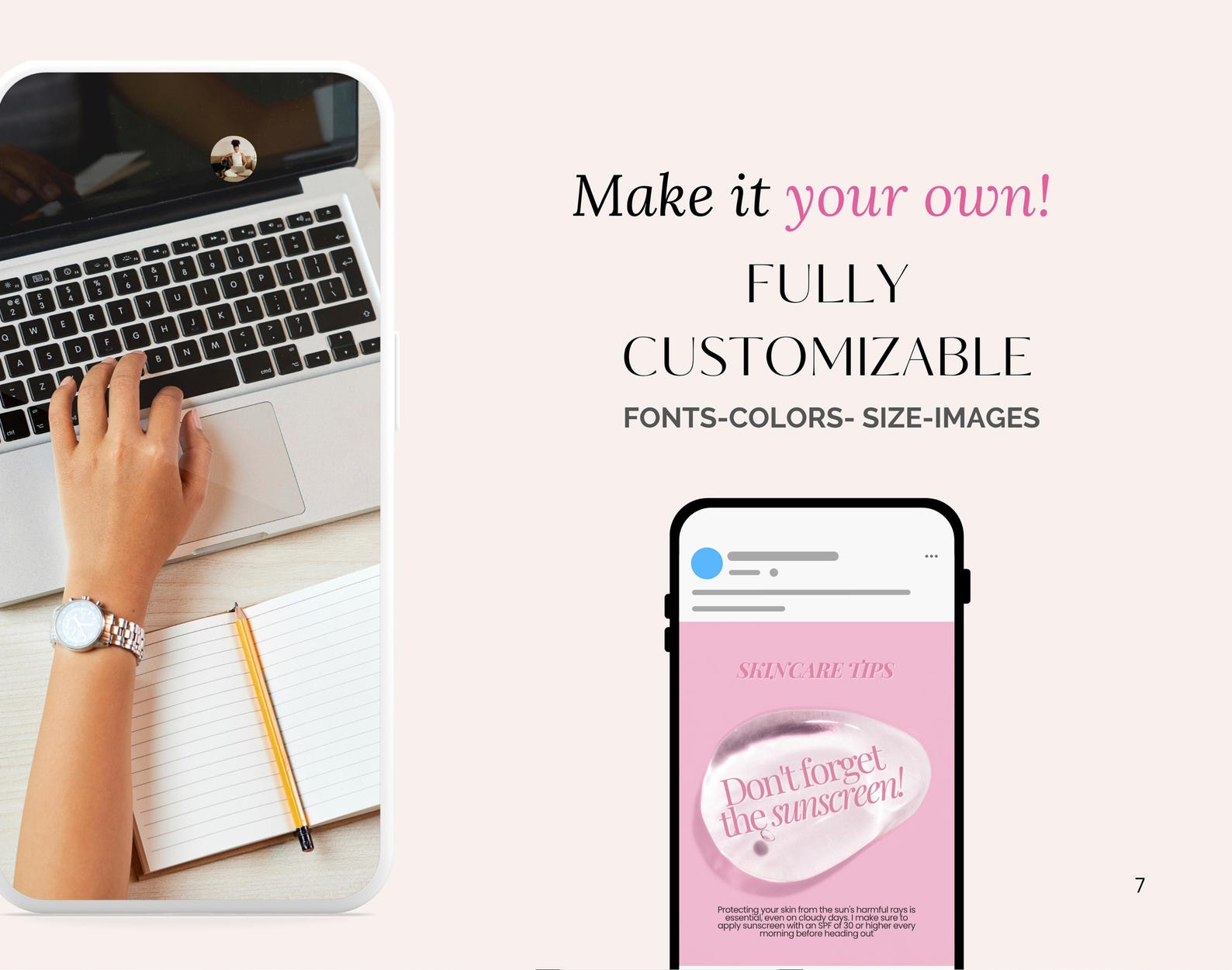 Esthetician Pink Templates, Skincare Expert, Beauty Business, Spa ...