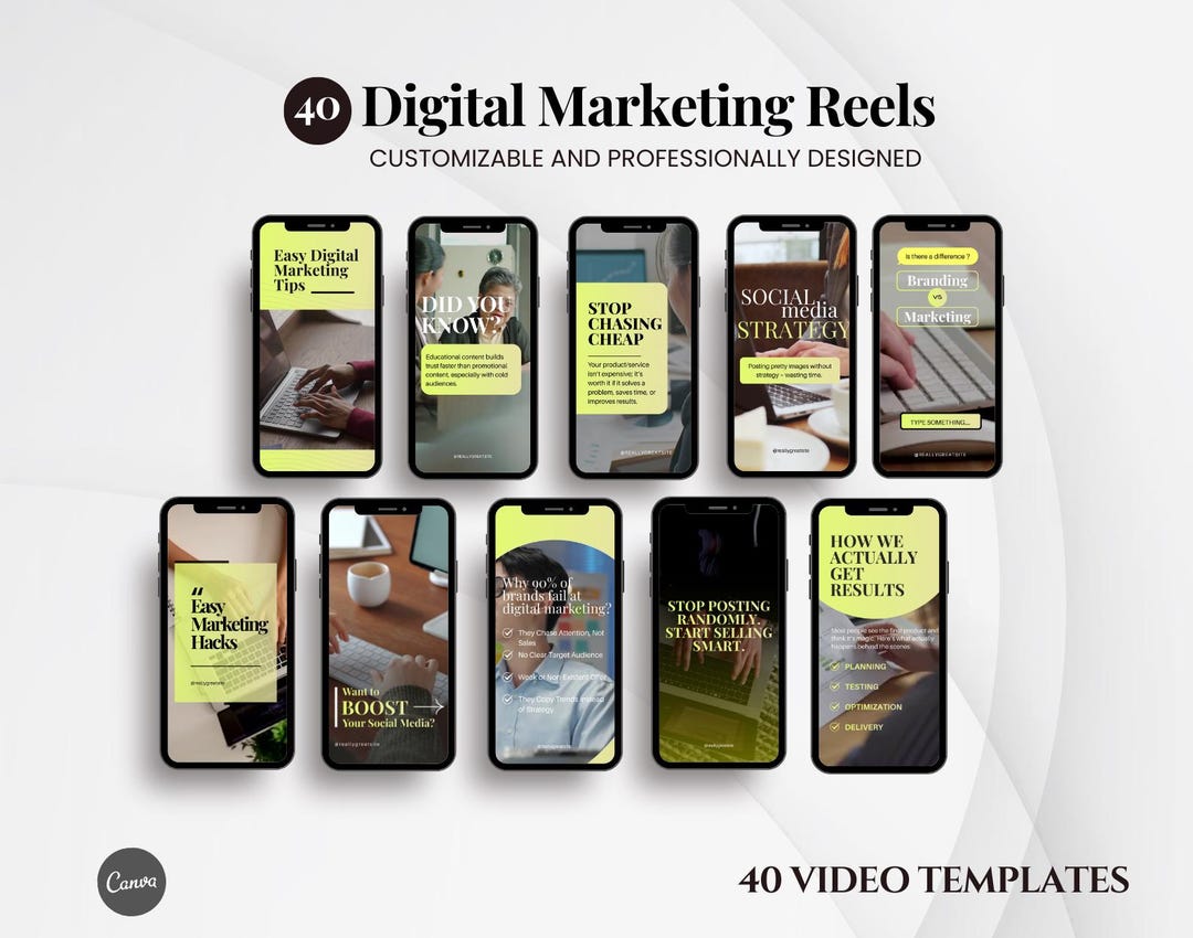 Digital Marketing Reels, Social Media Marketing, Instagram Reels ...