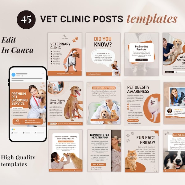 Pet Vet Post - Etsy