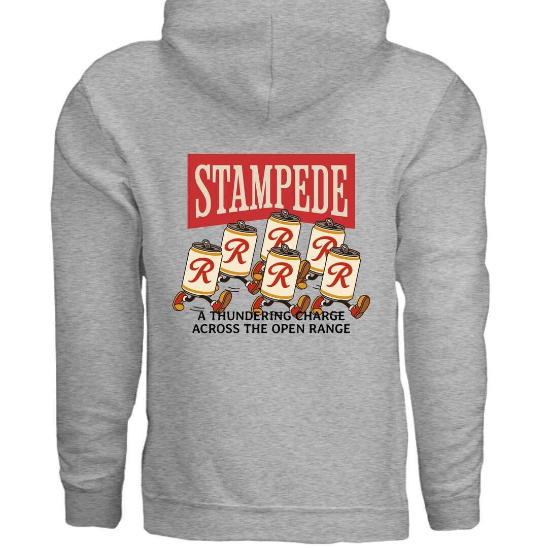 Stampede Hoodie – Rainier Running Beer Can Edition - Etsy