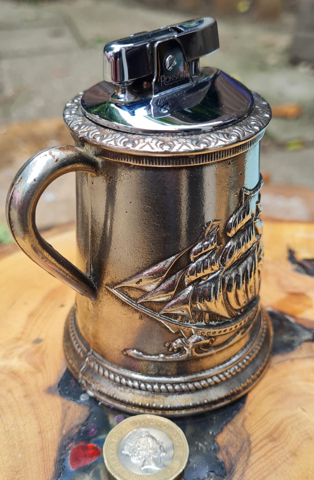 Tallship Table Lighter: Ronson Flame, Maritime Decor - Etsy UK