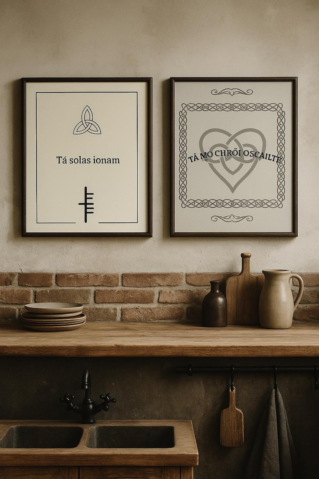 Irish Blessing Wall Art – Celtic Printable Poster – Digital Download ...