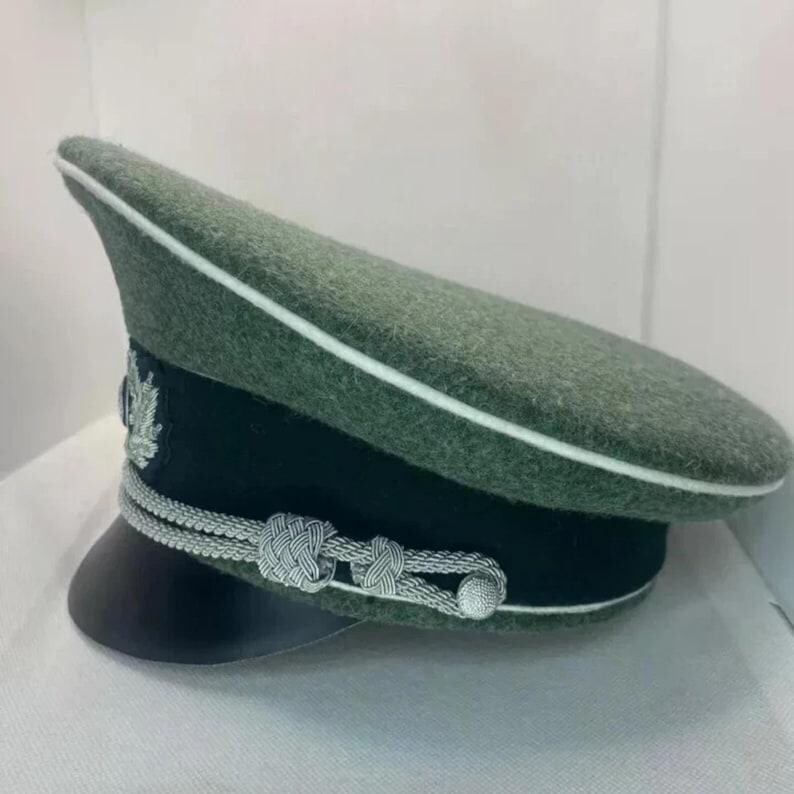 German General Officer Cap – Field Wool Repro Hat Militaria - Etsy