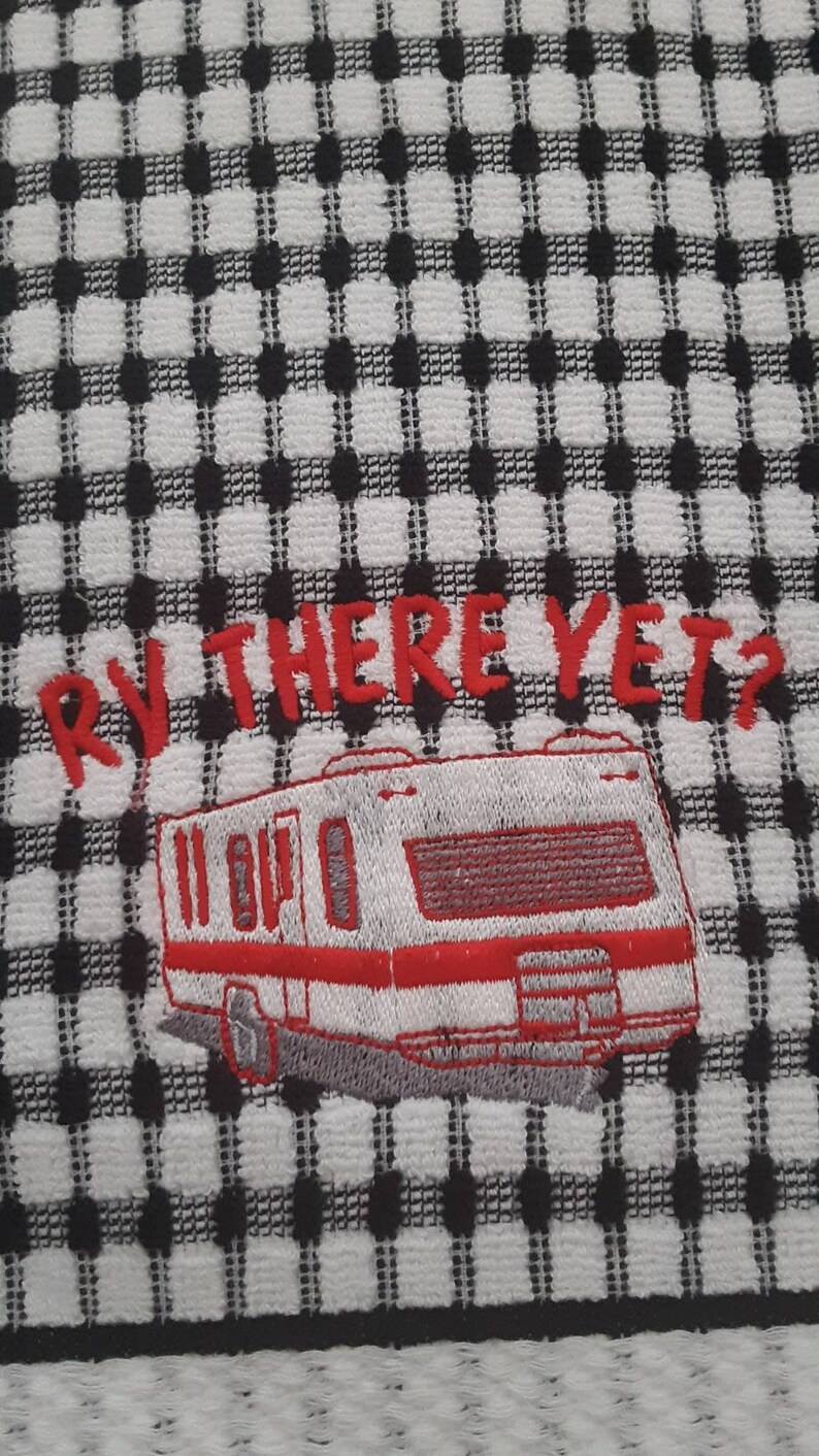 Be the Envy of the Campground or Trailer Park.also Comes in Black Check ...