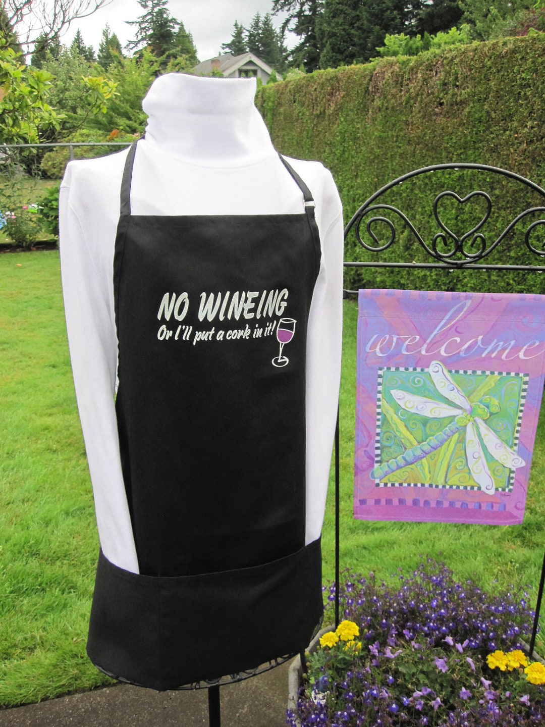 Apron for Wine Lovers - Etsy