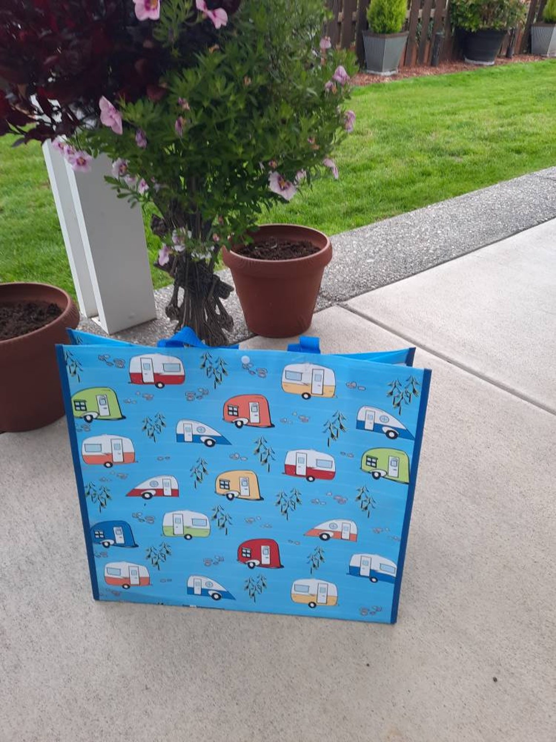 Vintage Trailer Tote Bag - Etsy