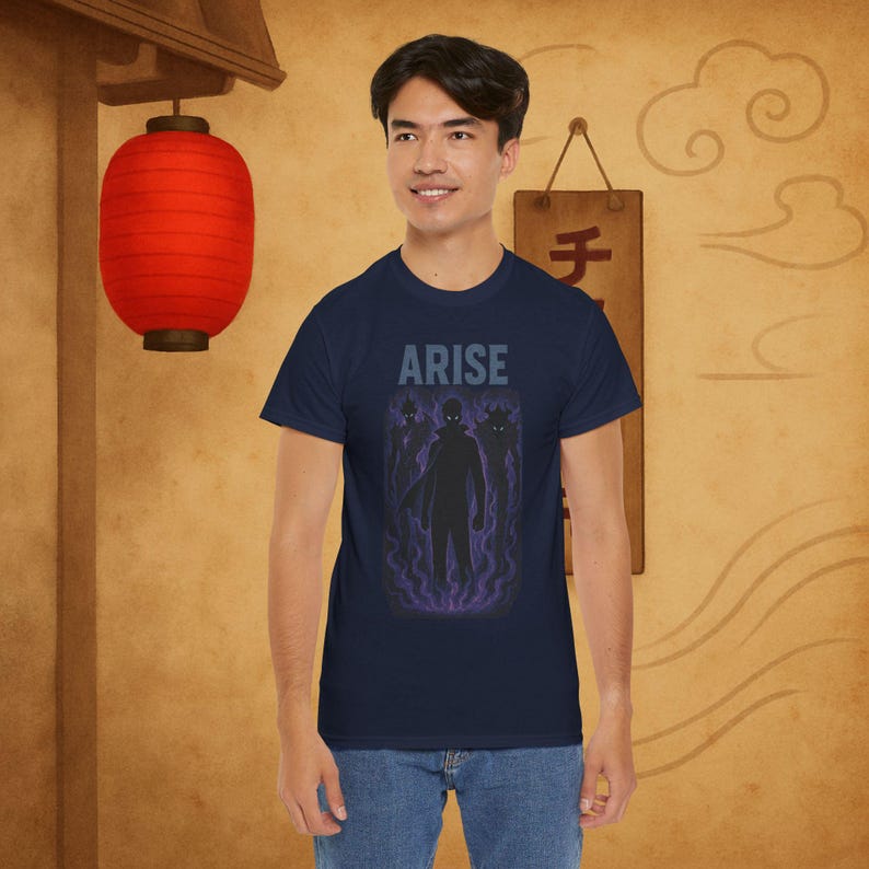 Sung Jin Woo T-shirt – Solo Leveling Arise Scene – Shadow Monarch ...
