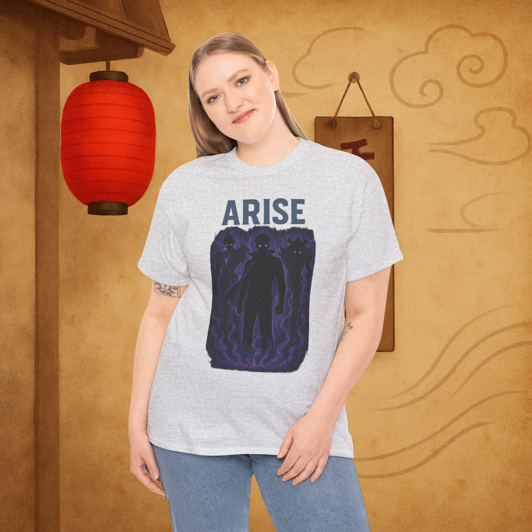 Sung Jin Woo T-shirt – Solo Leveling Arise Scene – Shadow Monarch ...