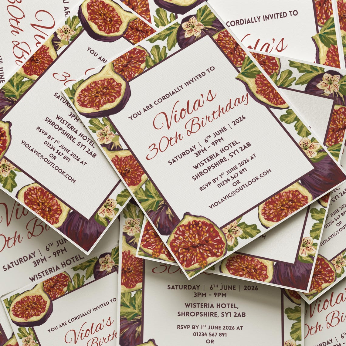 Figs PNG Border Clipart | Fig Digital Download | Hand Drawn Fruit ...