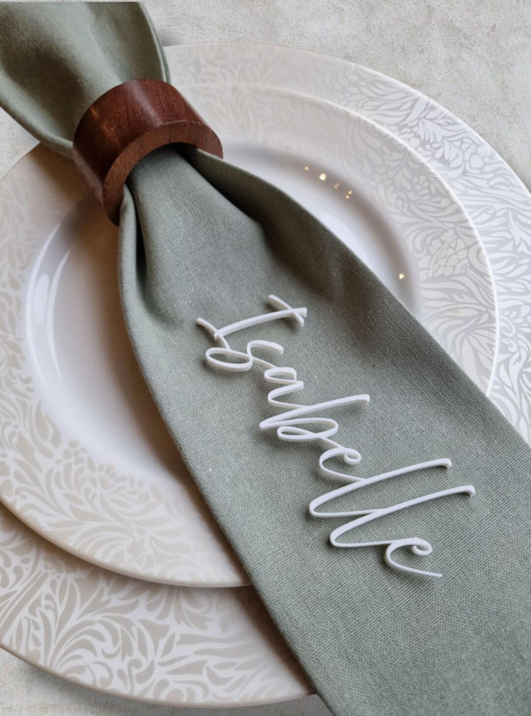 Personalized 3D Printed Place Names: Wedding Party Favors - Etsy