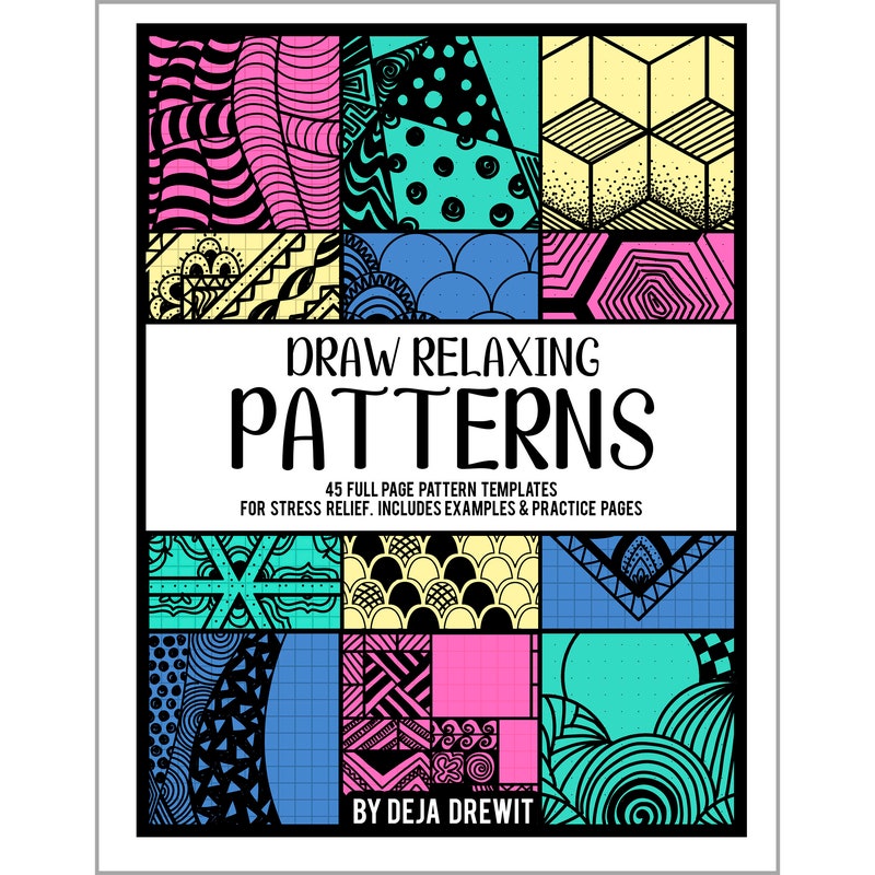 Doodle Pattern Tracing - Etsy