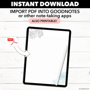 Beautiful Notes for Digital Journaling Scrapbooking and Junk Journaling ...