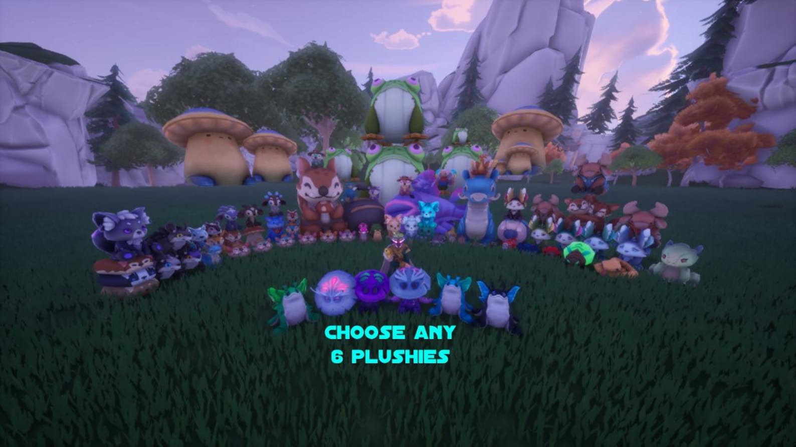 Palia Plushies | Custom Choice, All In-game Plushies (6)| New Mushroom ...