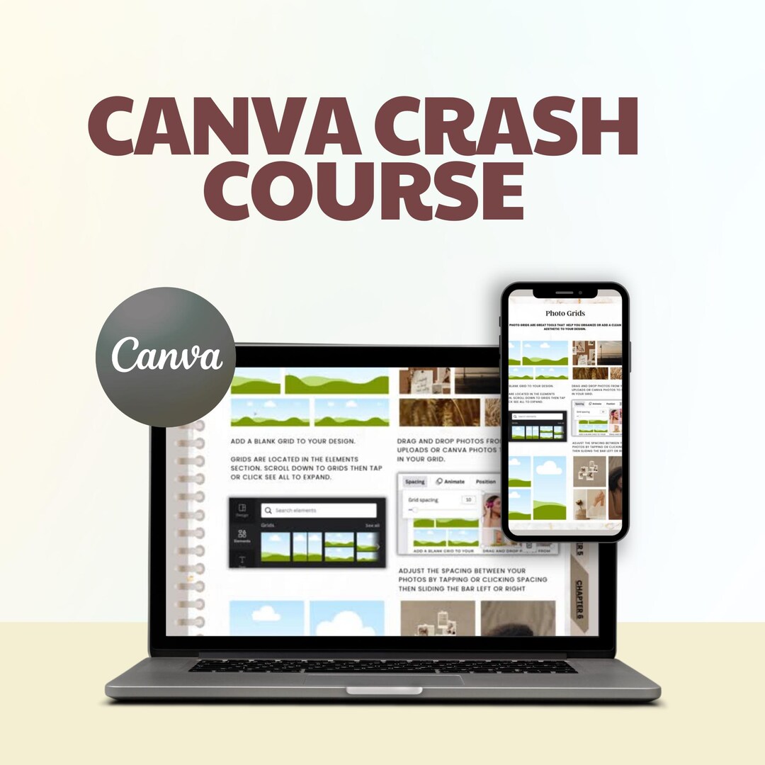 Canva Crash Course PDF | Beginner to Pro Canva Guide | Digital Product ...
