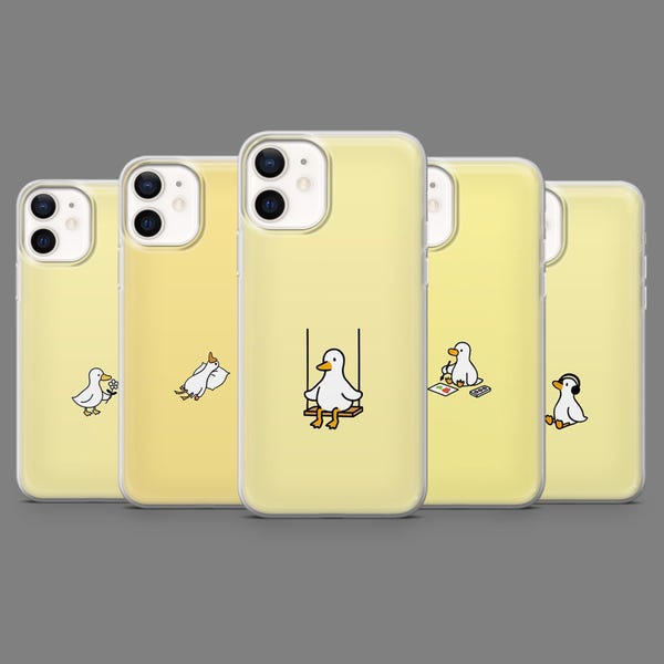 Duck Animated Phone Case - Etsy