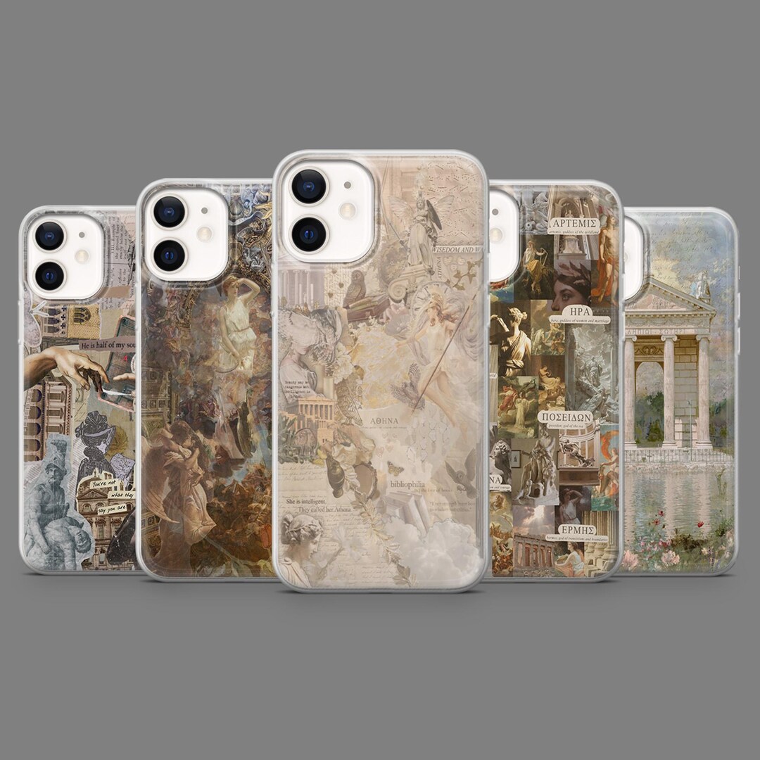 Greek Mythology Phone Case Olympian Gods Ancient Cover for iPhone 16 ...