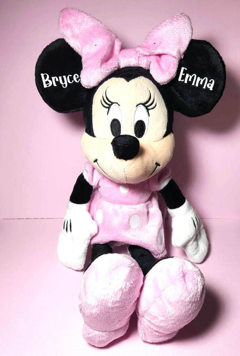 Personalized Disney Plush Gift: Custom Mickey, Minnie Daisy - Etsy
