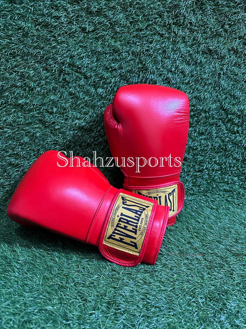 Everlast Boxing Gloves | Leather Sparring & Training Gear - Etsy