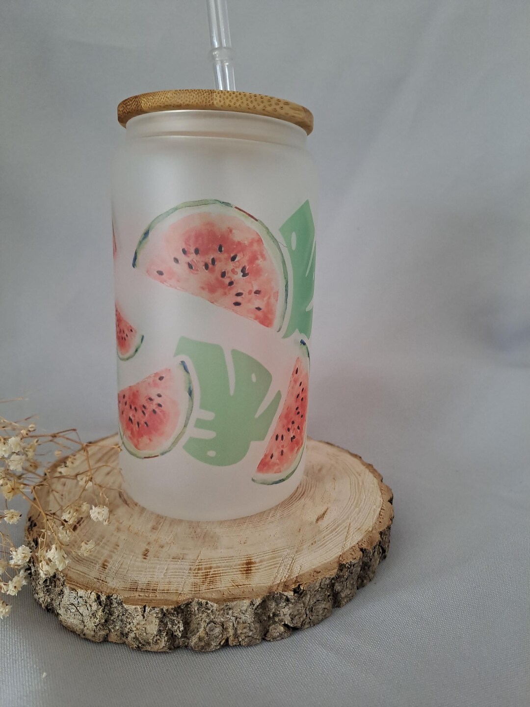 Drinking Glass, Melons, Summer, Gift - Etsy