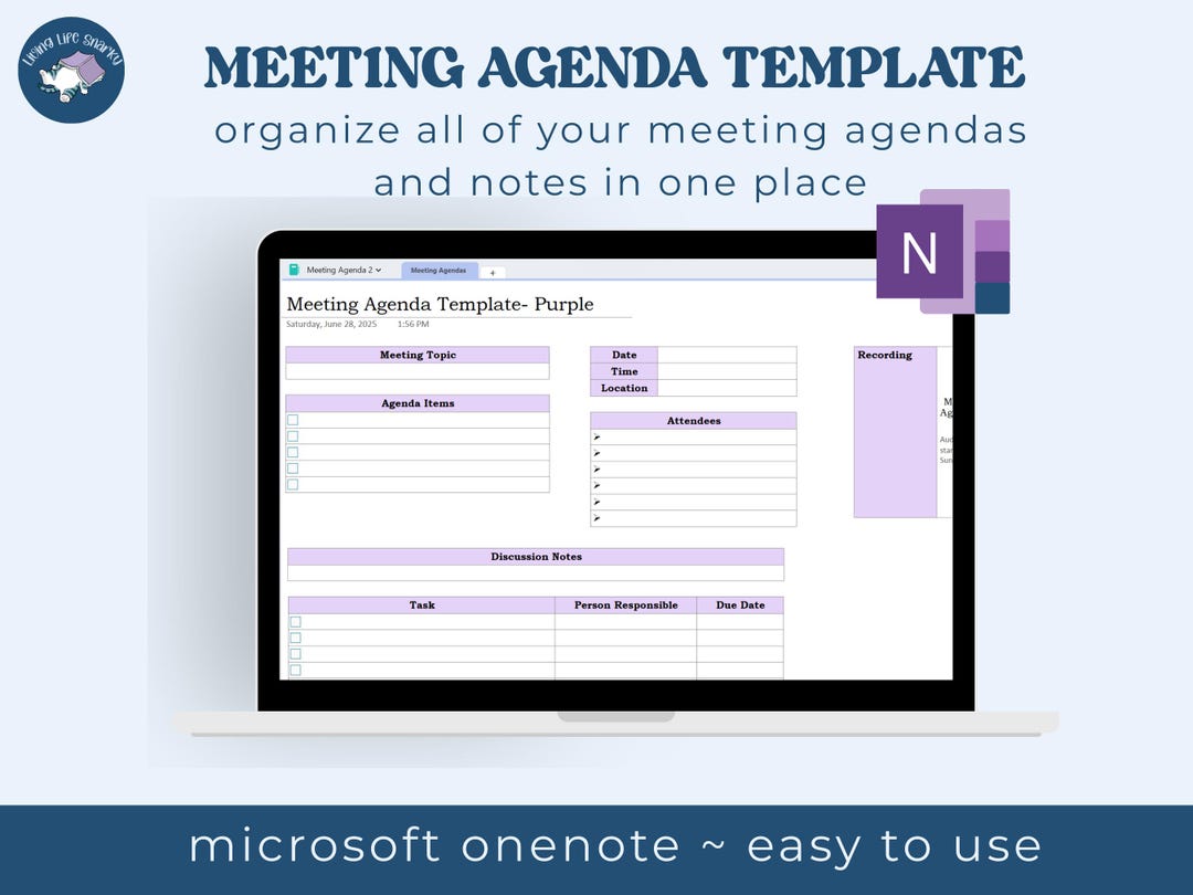 Onenote Template, Onenote Template Work, Onenote Work Notes Template ...