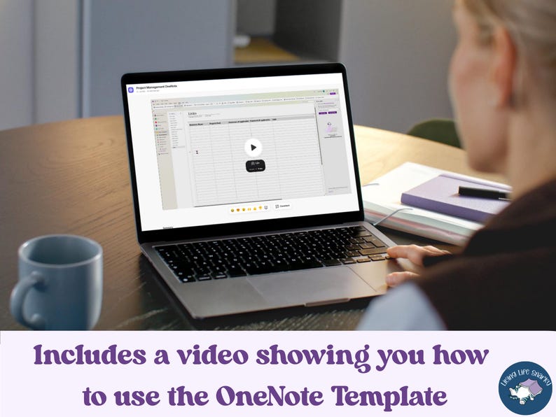 One Note Template for Work, Onenote Template Work, Onenote Work Notes ...