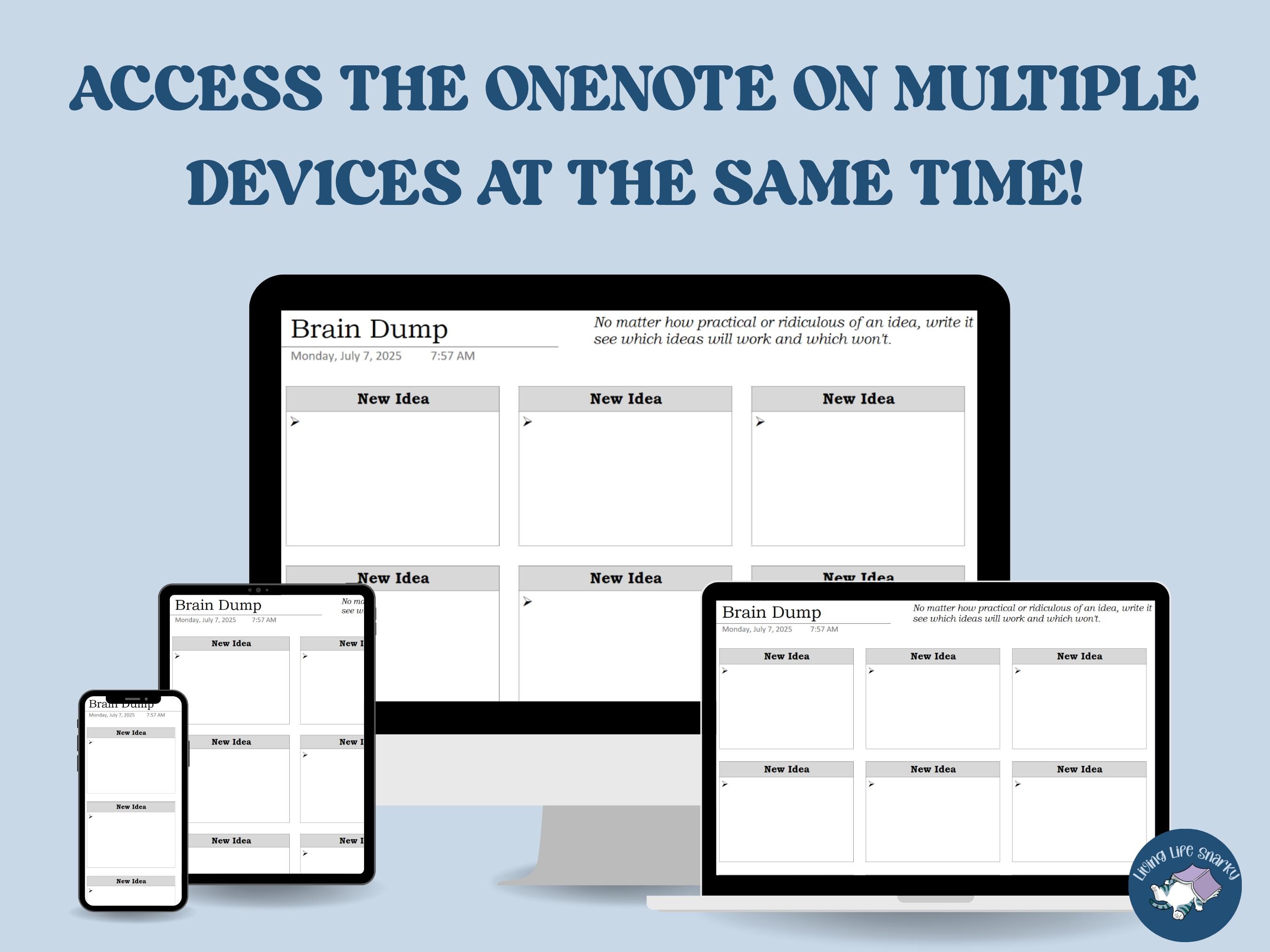 One Note Template for Work, Onenote Template Work, Onenote Work Notes ...