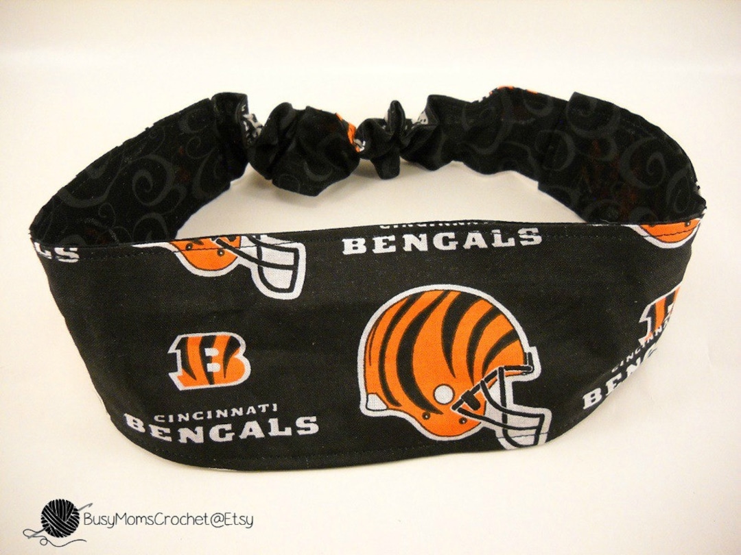 Handmade Cincinnati Inspired Reversible Fabric Headband, Team Spirit ...