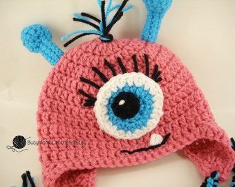 Baby Monster Hat | Etsy